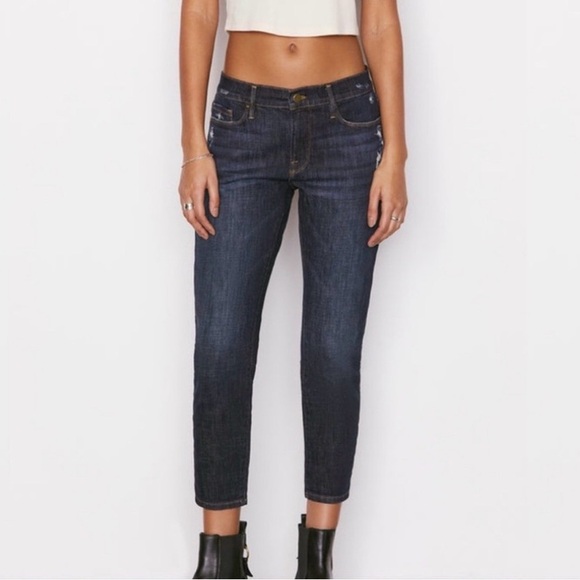Frame Denim | Jeans | Frame Le Garon Crop Boyfriend Jeans In Covant ...